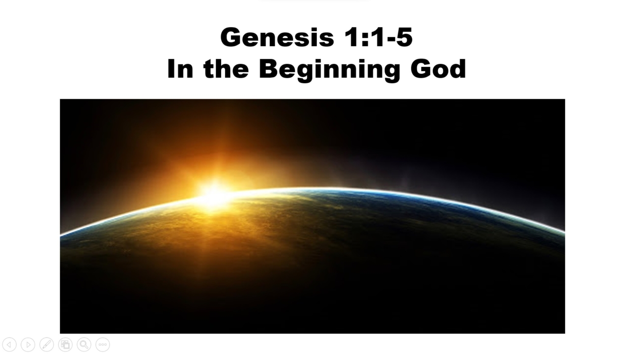 Genesis Part 1 - Level Ground
