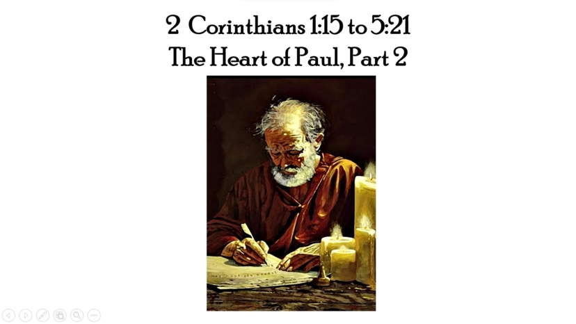 Second Corinthians Part 3 - Level Ground